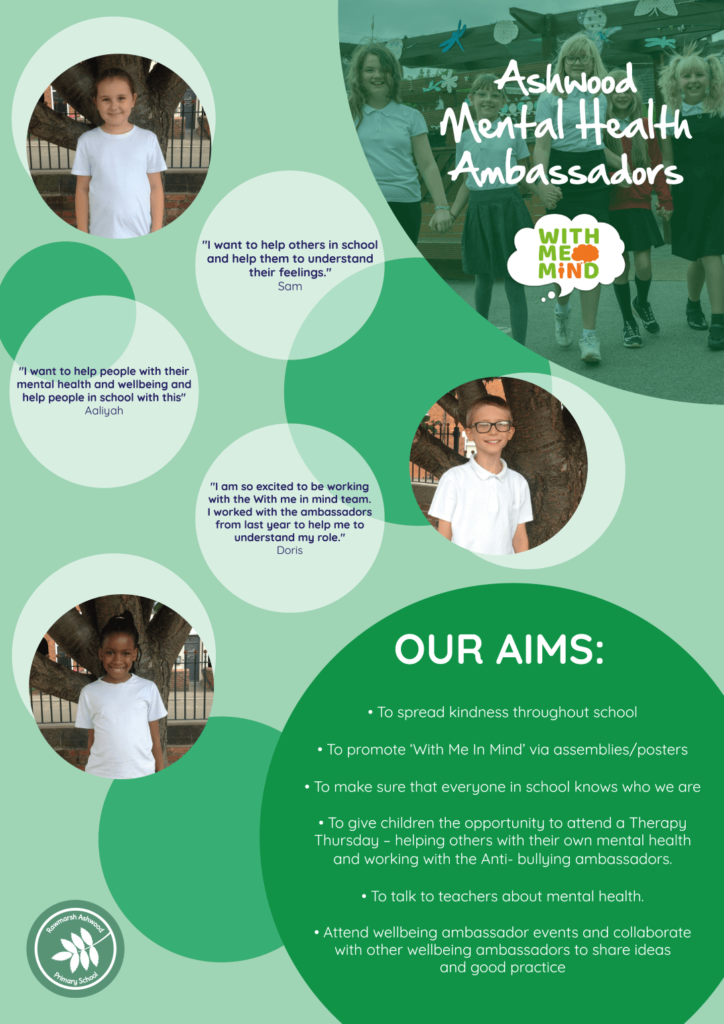 With Me In Mind Ambassadors - Rawmarsh Ashwood Primary School
